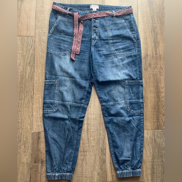 Sundance | Jeans | Sundance Jolienne Denim Cargo Jogger Jeans | Poshmark